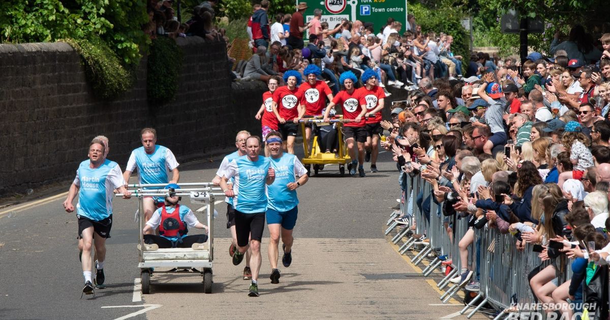 Bed Race to go global - again! | Knaresborough Bed Race